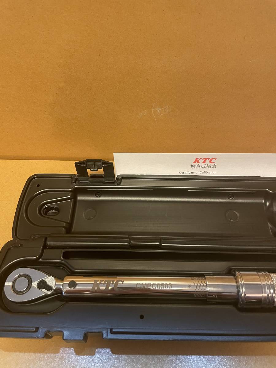 【未使用】KTC CMPC0503 ※検査成績書付 9.5SQトルクレンチ プレセット型 CMPB0503後継モデル 送料無料 の落札情報詳細| ヤフオク落札価格情報 オークフリー