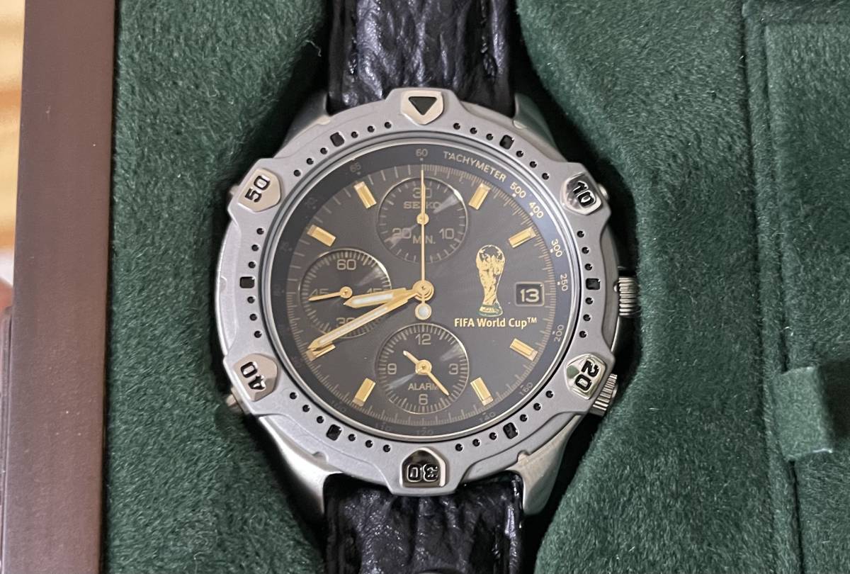 【未使用】新品！未使用・SEIKO FIFA 2002 サッカーワールドカップ記念 時計 送料込 W杯の落札情報詳細 - ヤフオク落札価格検索 ...