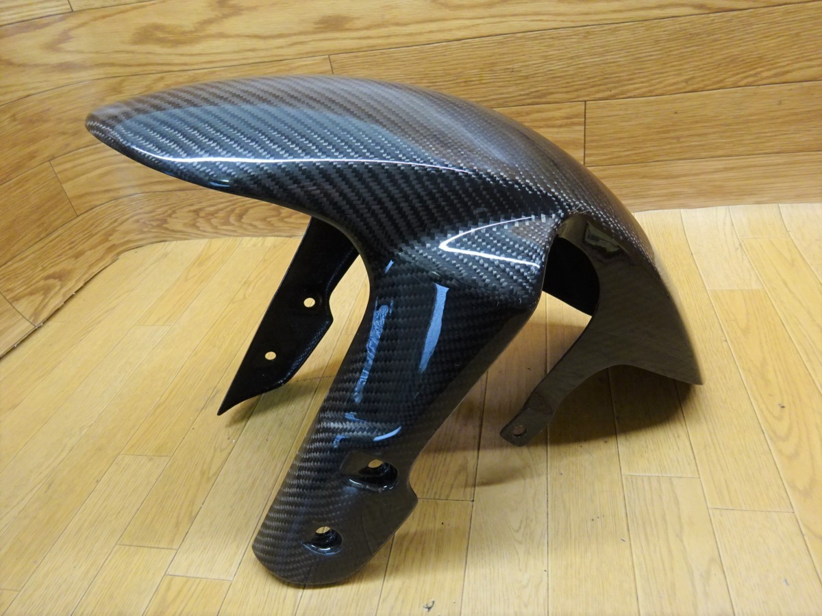 【傷や汚れあり】【Z】 GSX R1000 K5-K6 クレバーウルフレーシング CLEVER WOLF RACING カーボン 綾織り ...