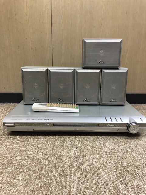 【やや傷や汚れあり】FUZE DVDホームシアターシステム DVDC-25 5.1ch DVDサウンドプレーヤーの落札情報詳細 - Yahoo ...