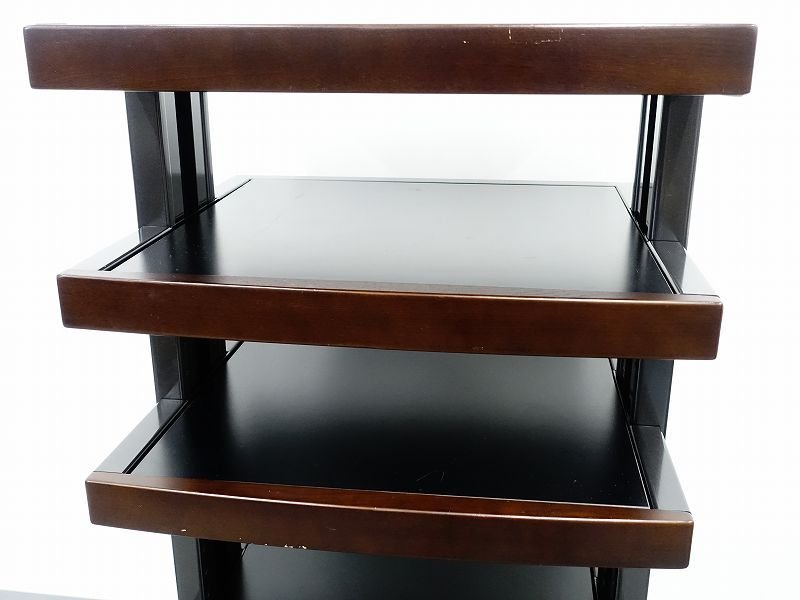 【やや傷や汚れあり】 TAOC CS-5D 5段オーディオラック タオック 009375001K の落札情報詳細| ヤフオク落札価格情報 オークフリー