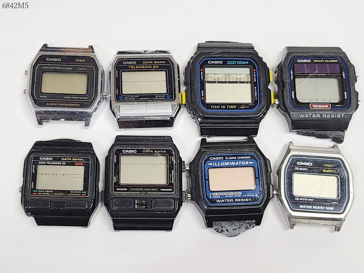 【傷や汚れあり】★CASIO カシオ 腕時計 まとめ売り FT-100W/WL-100/W-62/A151/DB-202/F-105/DBA ...