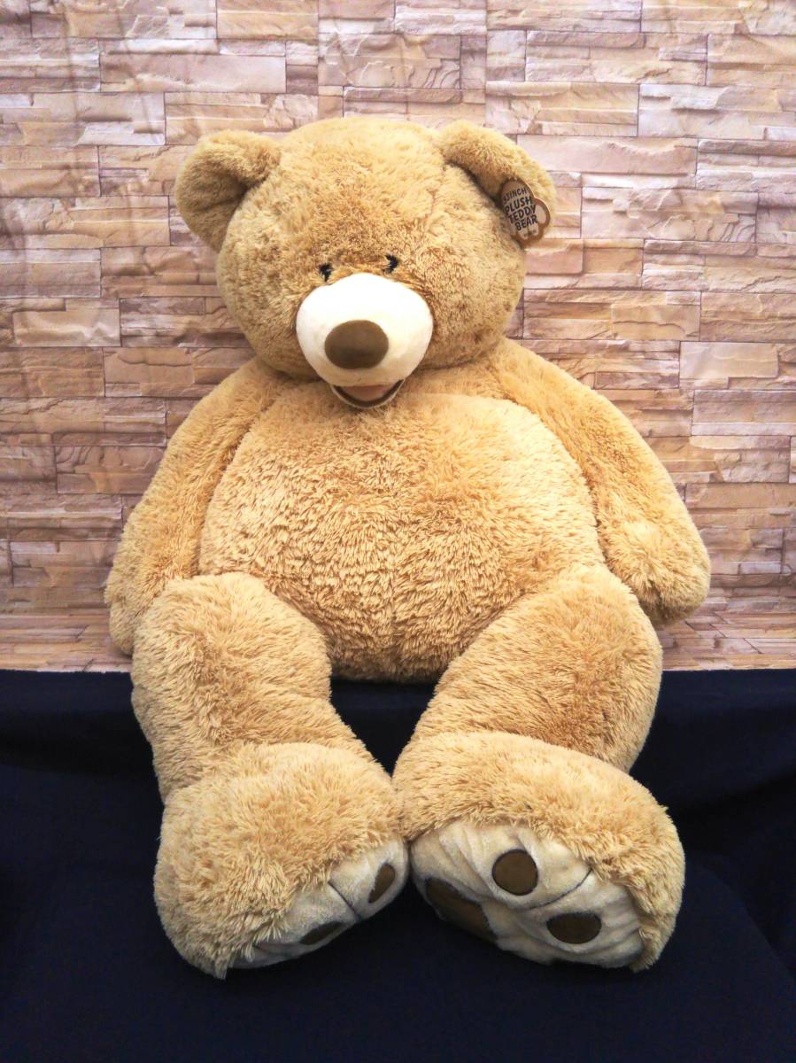 【やや傷や汚れあり】コストコ 53インチ PLUSH TEDDY BEAR HUGFUN テディベアの落札情報詳細 - ヤフオク落札価格検索 ...