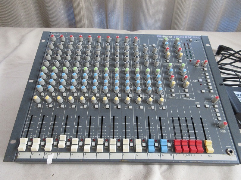 【傷や汚れあり】SOUNDCRAFT SPIRIT FOLIO RAC PAC Made In Englandの落札情報詳細 - Yahoo ...