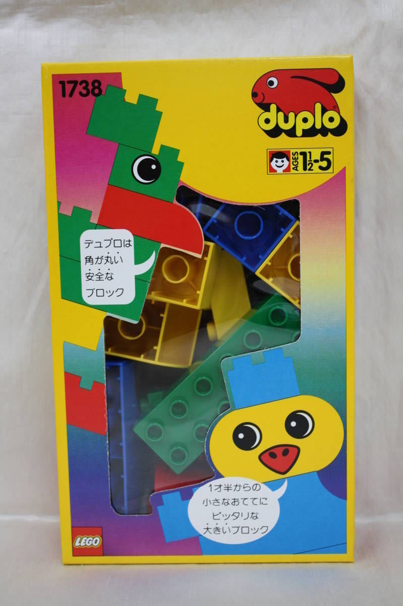 【未使用】★LEGO duplo 1738 廃盤品 レゴデュプロ レゴブロック 動物 1歳半～5歳 （未開封・希少品） の落札情報詳細 ...