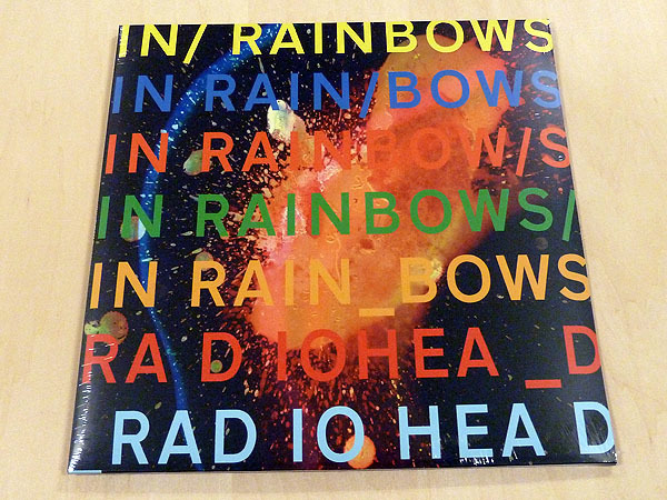 【未使用】未開封 レディオヘッド In Rainbows 180g重量盤LPレコード Radiohead 7th イン・レインボウズ Thom ...