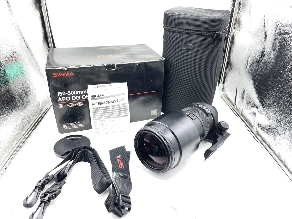 【目立った傷や汚れなし】美品 SIGMA DG 150-500mm F5-6.3 APO HSM ニコンFマウント シグマ NIKON ...