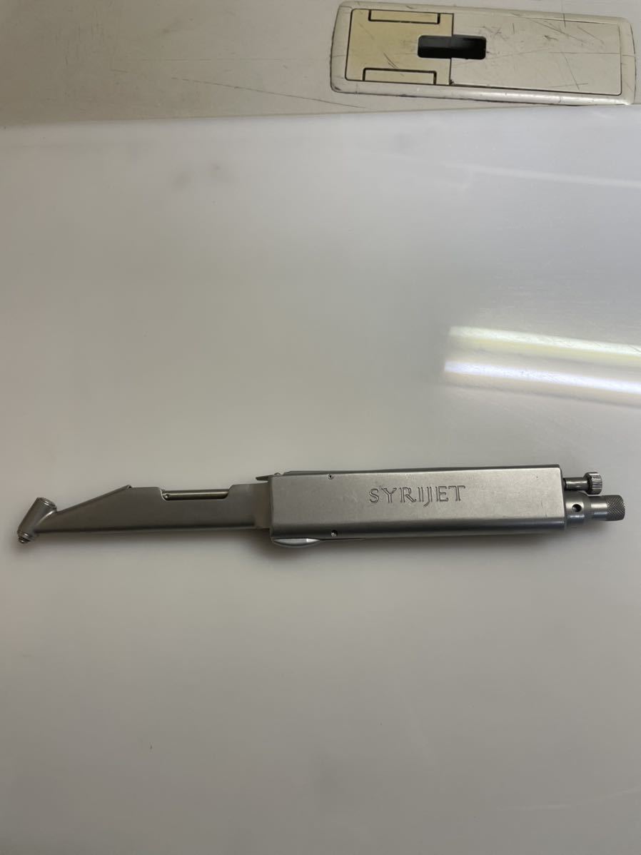 【やや傷や汚れあり】シリジェット 歯科用麻酔 無痛注射器 SYRIJET MARKⅡ （米国製）現状品の落札情報詳細 - ヤフオク落札価格検索 ...