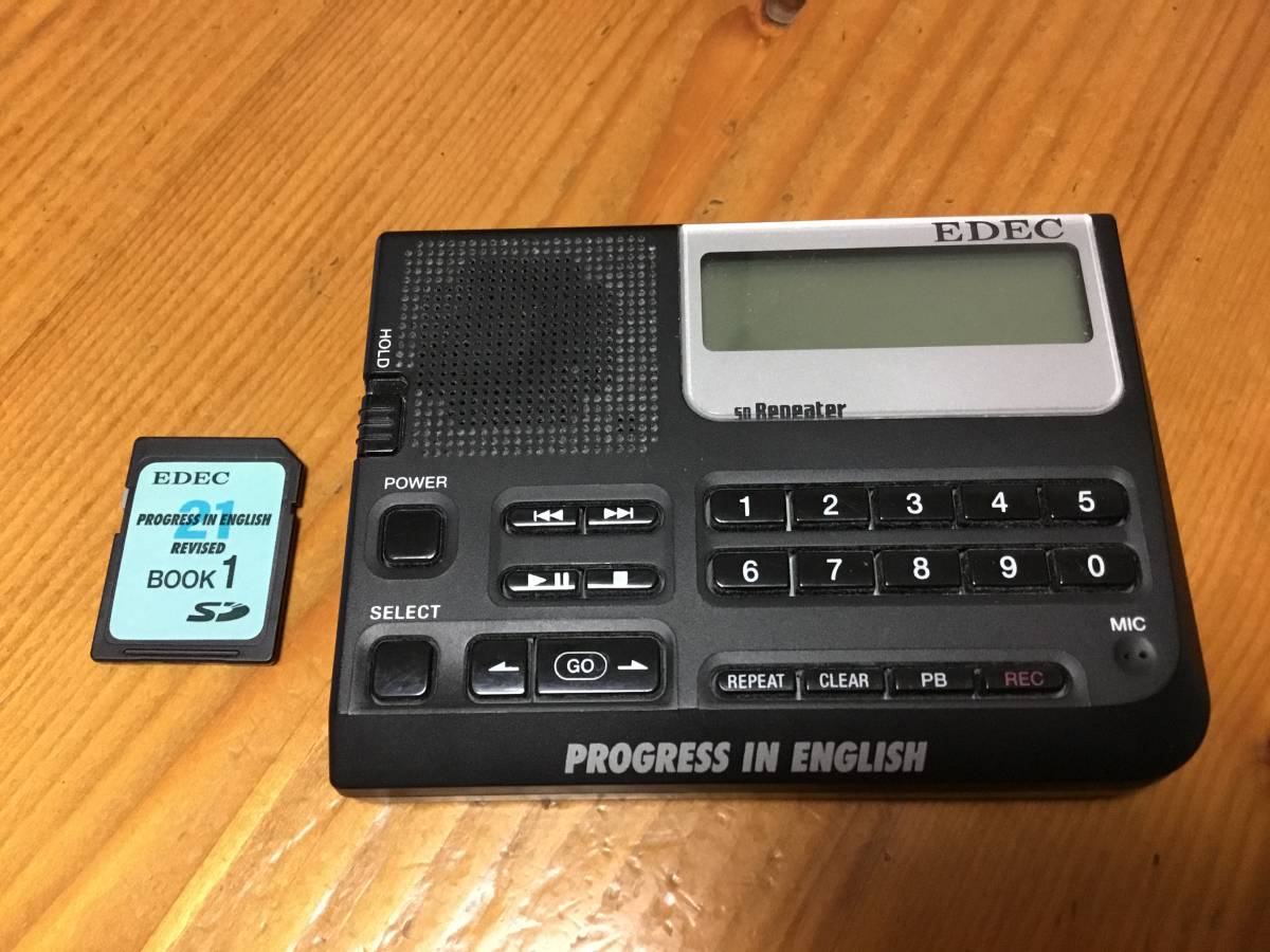 【未使用に近い】♪美品 エデック EDEC SDリピーター SDE−200 PROGRESS IN ENGLISH REVISED 21 BOOK 1♪の落札情報詳細 - Yahoo ...