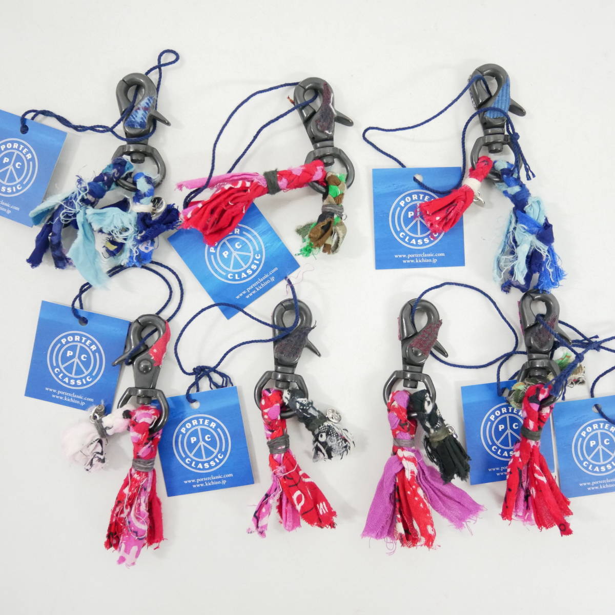 【未使用】【1円】未使用 国内正規 7個セット Porter Classic ポータークラシック HAND WORK CHAP SNAP ...