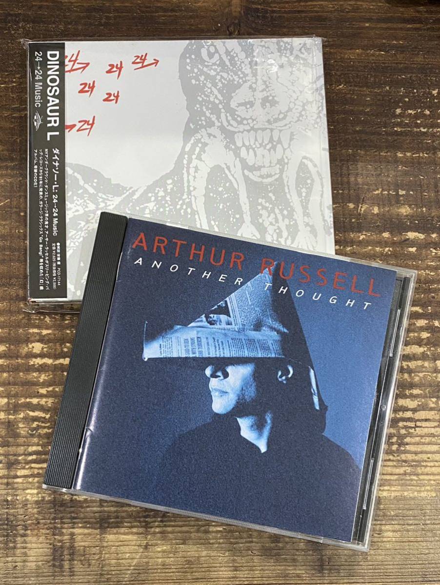 【やや傷や汚れあり】CD 2枚セット】ARTHUR RUSSELL アーサー・ラッセル ANOTHER THOUGHT Dinosaur L ...