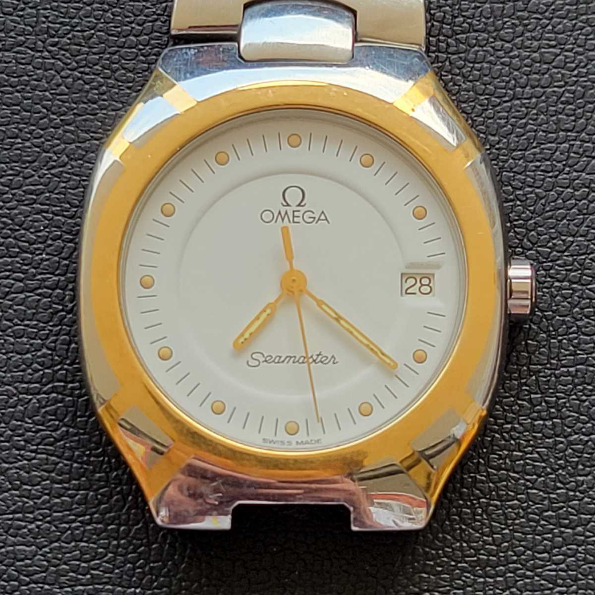 【傷や汚れあり】1円~【動作未確認】OMEGA オメガ Seamaster シーマスター ポラリス 396.1022 396.1222 Cal.1441 クォーツ 時計 ブランド時計 ...