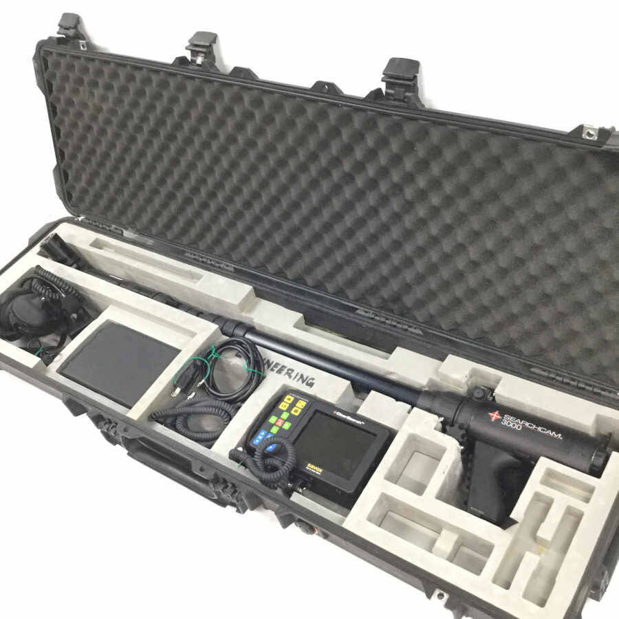 【傷や汚れあり】SAVOX 用途不明品 Search Camの表記あり 救助用カメラと思われます 電源コード/ACアダプター他 付属品あり ...