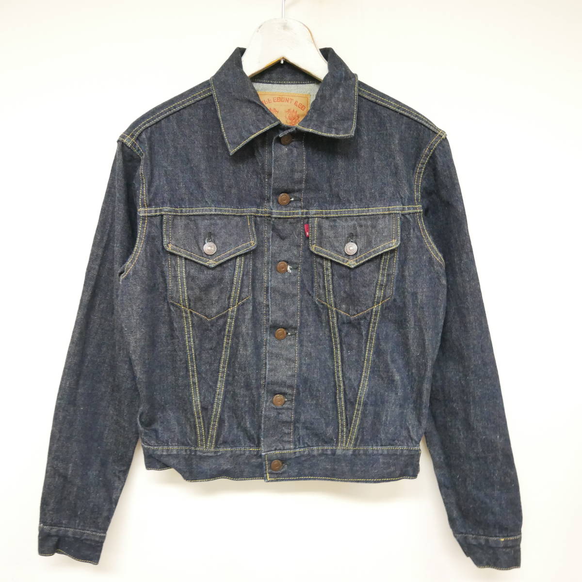 【目立った傷や汚れなし】【1円】使用感有り 国内正規 FULLCOUNT フルカウント 2101 Type 3 Denim Jacket 3rd型 デニムジャケット Gジャン インディゴ 36 ...
