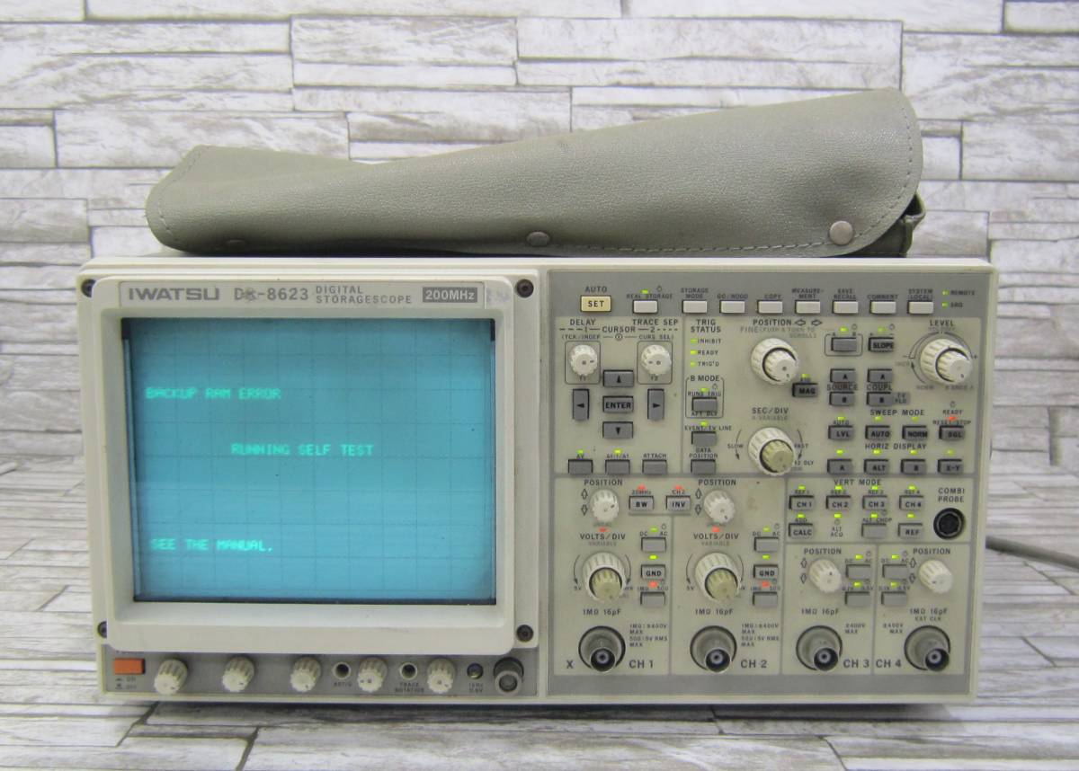 IWATSU/岩通 DS-8710 デジタルストレージスコープ DS-555 m098912k の落札情報詳細| ヤフオク落札価格情報 オークフリー