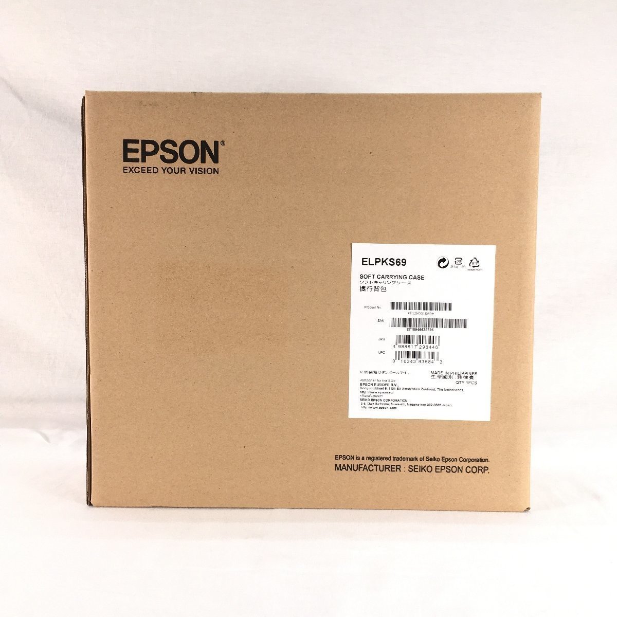 【未使用】『未使用品』EPSON エプソン プロジェクター用 ソフトキャリングケース ELPKS69の落札情報詳細 - ヤフオク落札価格検索 ...