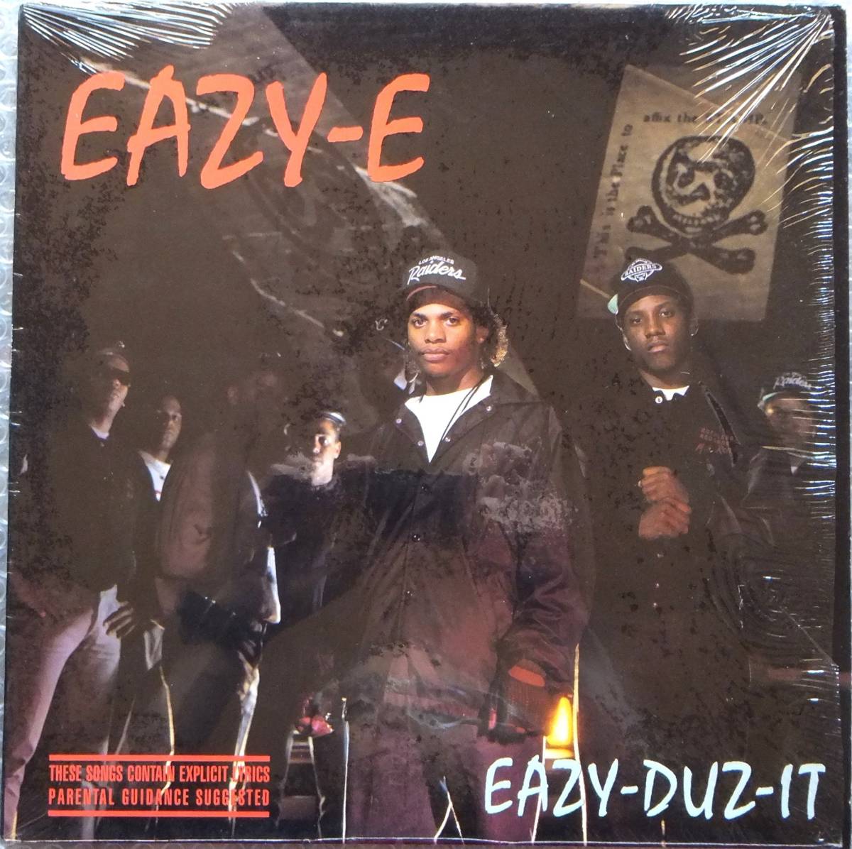 【やや傷や汚れあり】☆EAZY-E(イージー・E)/EAZY-DUZ-IT 激レアな88年発売のUSオリジナル盤(SL 57100 ...
