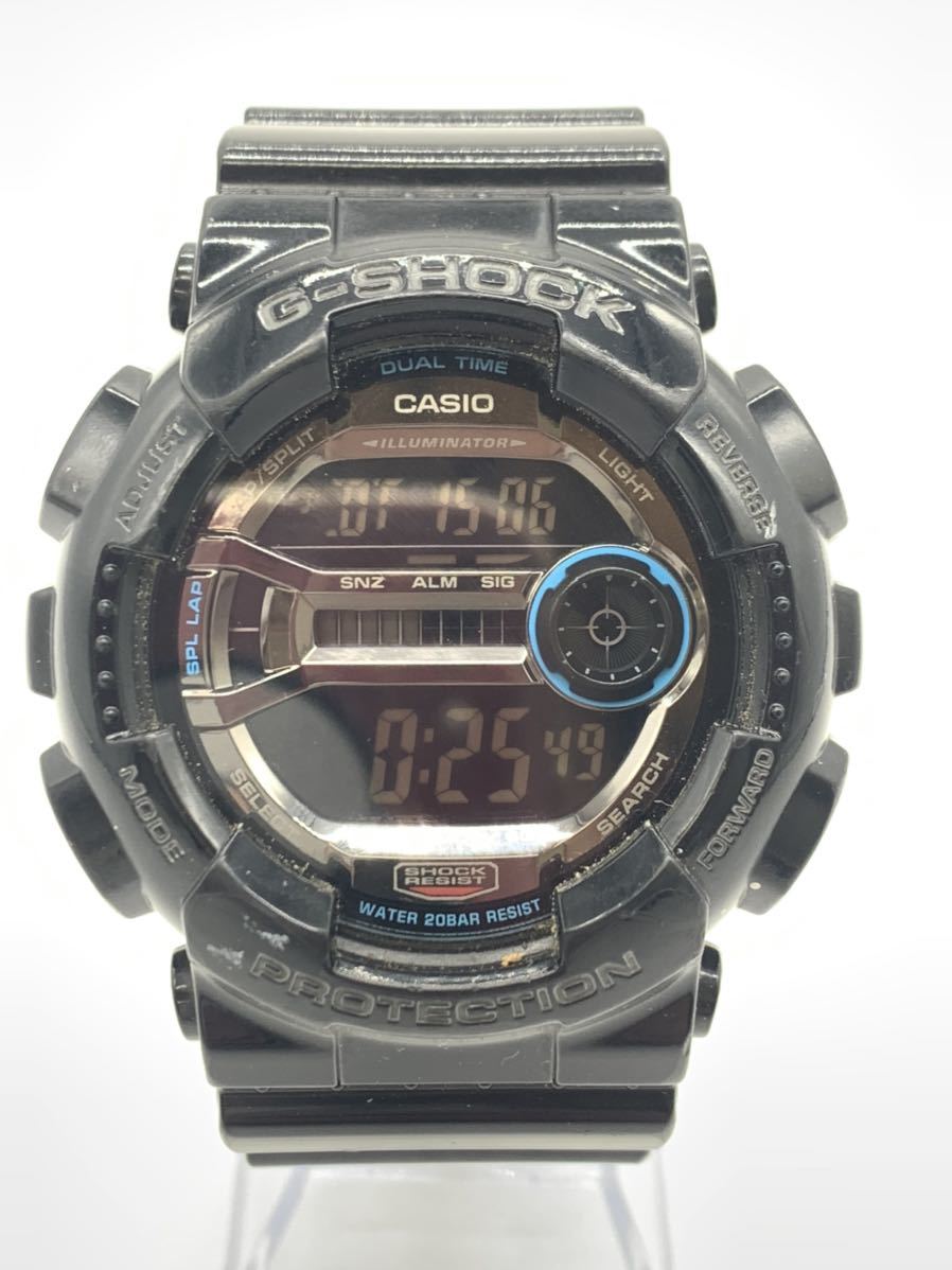 【傷や汚れあり】CASIO G-SHOCK カシオG-SHOCK メンズ腕時計 PROTECTION プロテクション タフソーラー GD-110 3400の落札情報詳細 - ヤフオク落札価格 ...