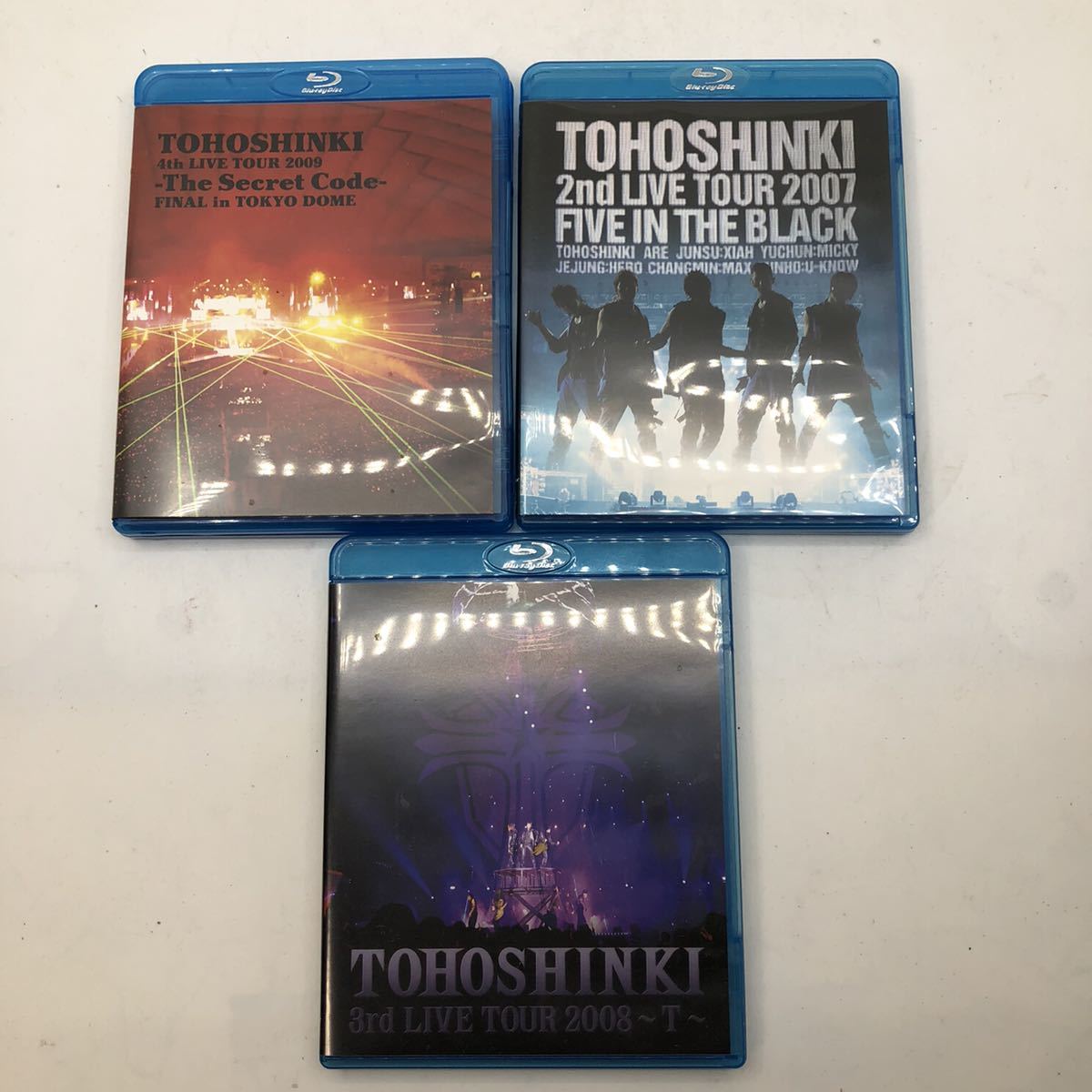 【目立った傷や汚れなし】東方神起 Blu-ray 2nd LIVE TOUR 2007 3rd TOUR 2008 The Secret Code 3点の落札情報詳細 - ヤフオク落札価格検索 ...