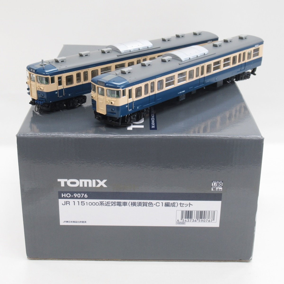 【やや傷や汚れあり】TOMIX HO-9076 JR115-1000系近郊電車(横須賀色・C1編成) 6両セット【D】jsh070102の落札情報詳細 - ヤフオク落札価格検索 オークフリー