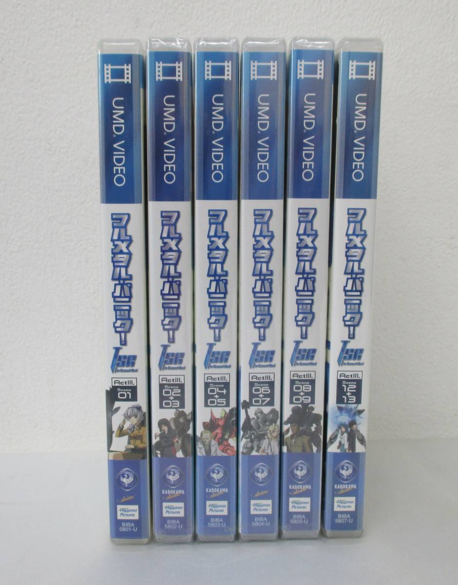 【未使用に近い】PSP UMD VIDEO フルメタル・パニック! TSR The Second Raid ActⅢ 6本セット 未開封有の ...