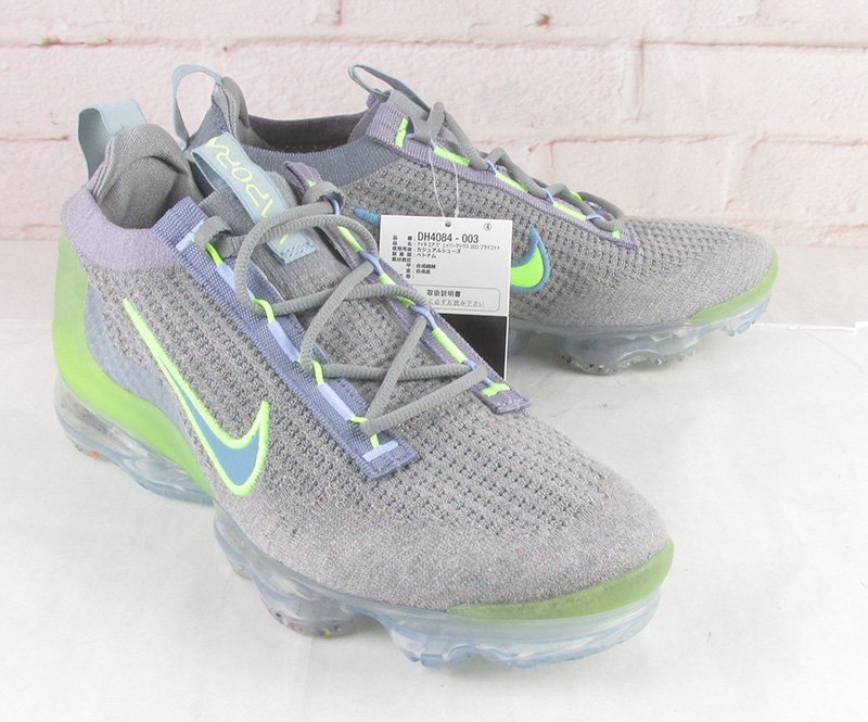 【未使用】YF12547 NIKE ナイキ エアヴェイパーマックス 2021 フライニット スニーカー DH4084-003 US9.5/27 ...