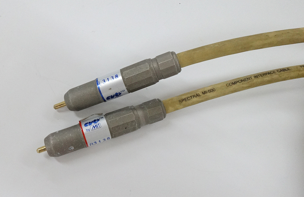 【傷や汚れあり】SPECTRAL MI－500 COMPONENT CABLE RCAラインケーブル 1mの落札情報詳細 - ヤフオク落札価格 ...