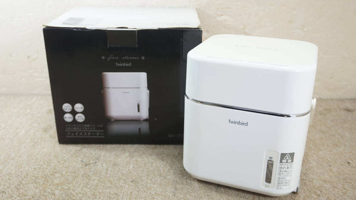 【やや傷や汚れあり】N5969￥1～TWINBIRD/ツインバード フェイススチーマー 美顔スチーマー SH-2785の落札情報詳細 - Yahoo!オークション落札価格検索 オークフリー