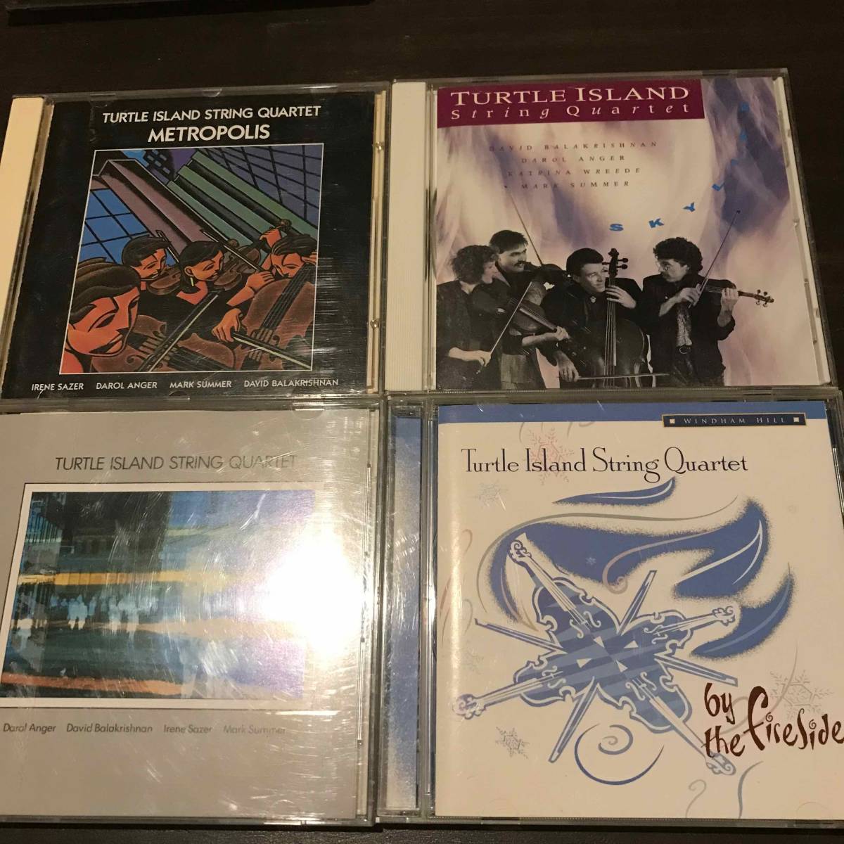 【やや傷や汚れあり】送料無料 Turtle island string quartet CD 4枚 Metropolis Skylark By ...