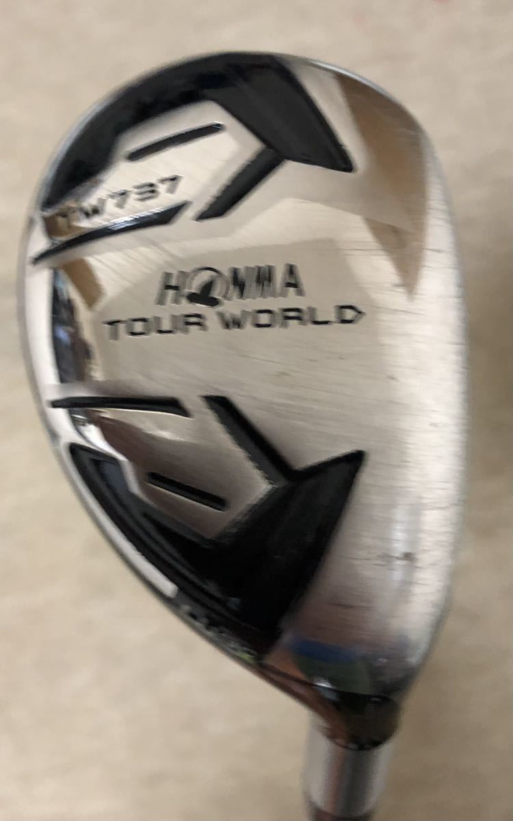 ★美品★HONMA★ホンマゴルフ 本間ゴルフ★TW737 UT 19度 22度 25度 U19 U22 U25★ツアーワールド737 UT★VIZARD IN75U★3本セット 3本組 の落札 ...