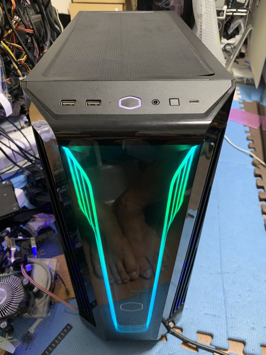 【目立った傷や汚れなし】ゲーミングPC ASROCK COOLER MASTER Case/Intel Core i7-11700 2 ...