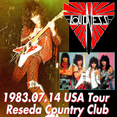 【やや傷や汚れあり】Loudness 1983.07.14 USA Tour Reseda Country Club ※再生困難の落札情報詳細 ...