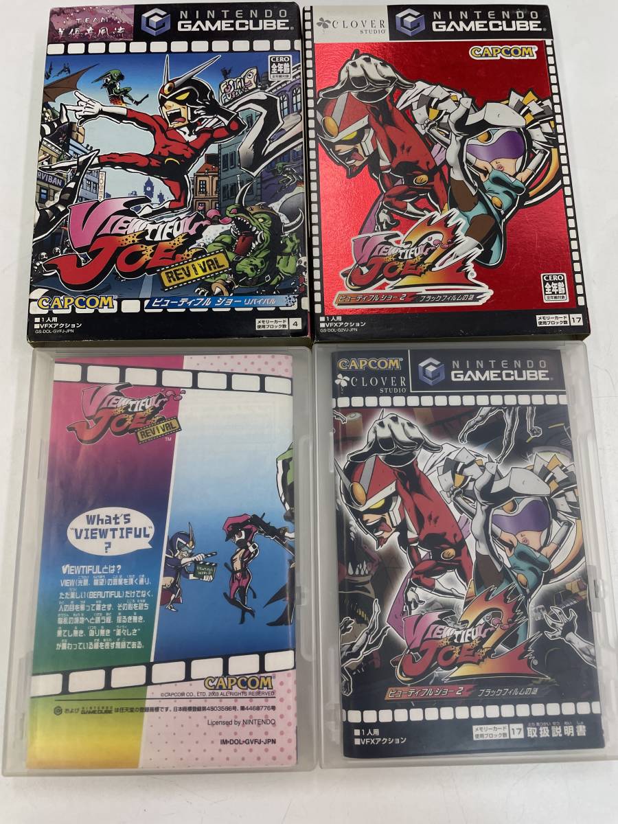 【未使用】レア 新品未開封 海外版 ビューティフルジョー 2 Viewtiful Joe 2 ゲームキューブ ソフト 任天堂 GAMECUBE ...