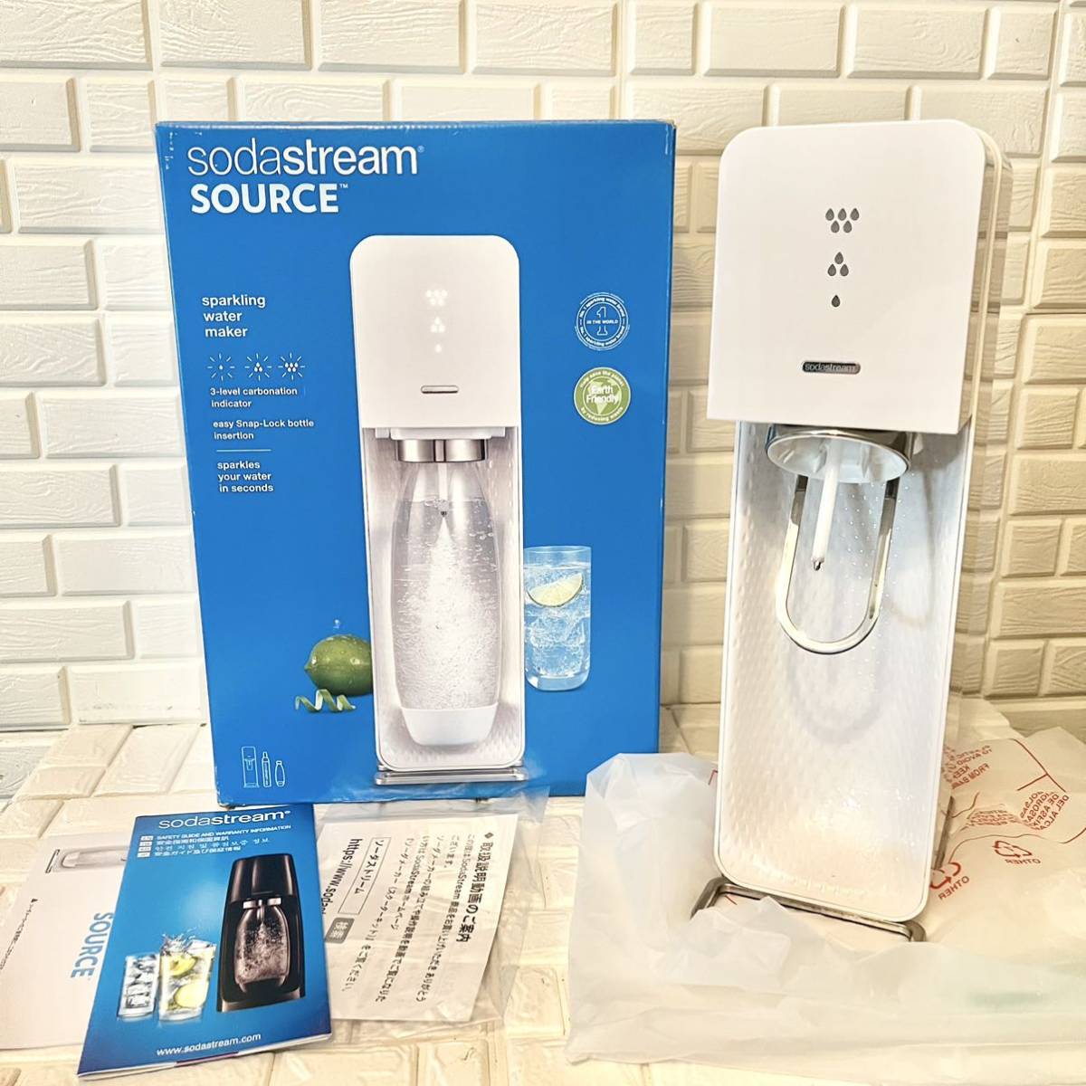 【未使用】od80★ 未使用 ソーダストリーム sodastream SOURCE 炭酸水 の落札情報詳細 - ヤフオク落札価格検索 オークフリー