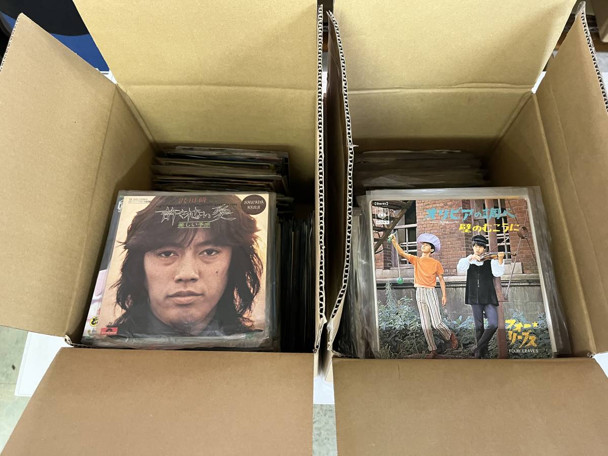 【傷や汚れあり】 邦楽ポップスのシングル・epレコードまとめて400枚ぐらいセットの落札情報詳細 ヤフオク落札価格情報 オークフリー