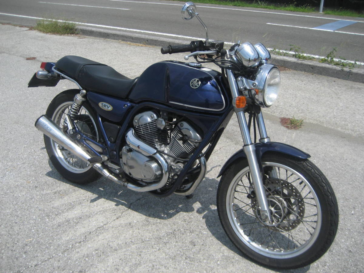 【傷や汚れあり】YAMAHA SRV250 好調 乗って帰れます。 の落札情報詳細 - ヤフオク落札価格検索 オークフリー