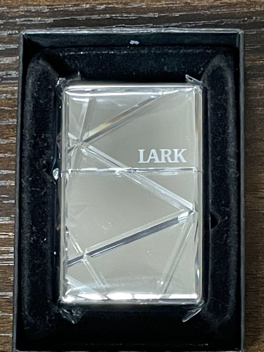 【未使用】zippo LARK 1937 REPLICA GRASS 限定品 ラーク 1937 レプリカ 2011年製 ガラス仕上げ 特殊加工 ...