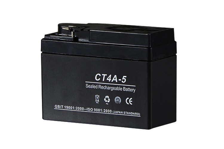 【未使用】CT4A-5 バイクバッテリー CT4A-BS YTR4A-BS 4A-5互換 1年間保証付き 新品 原付 バッテリー バイクパーツ ...