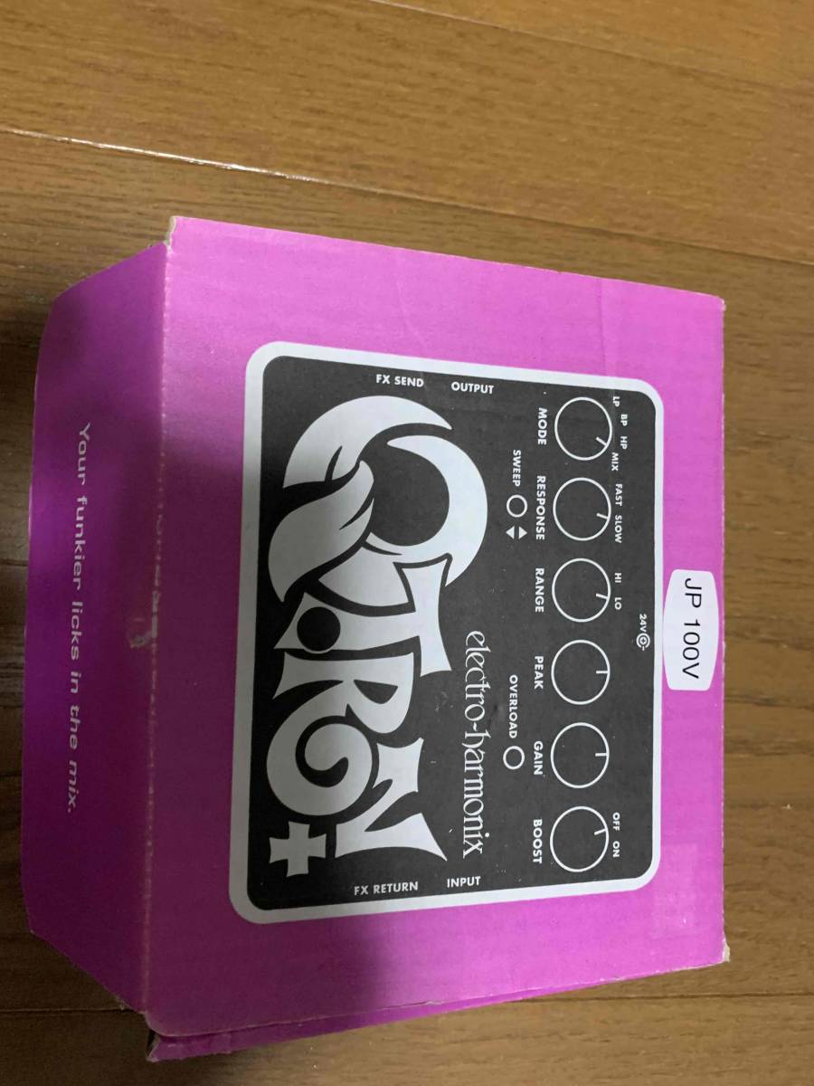 【やや傷や汚れあり】electro-harmonix Q-Tron Plus の落札情報詳細| ヤフオク落札価格情報 オークフリー