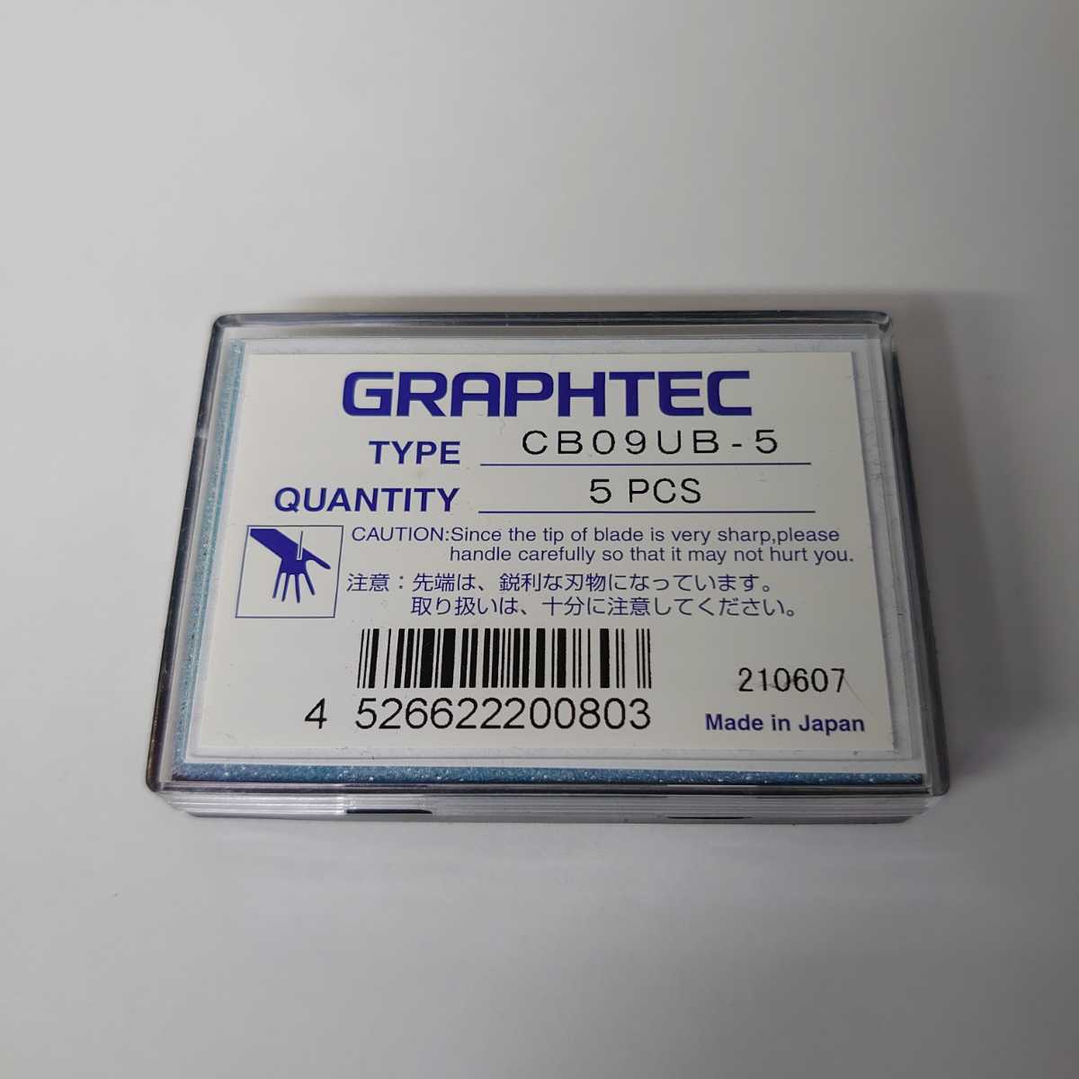 【未使用】【新品未使用】GRAPHTEC CB09UB-5 φ0.9 カッター刃 スプリング無し #2の落札情報詳細 - ヤフオク落札価格検索 オークフリー