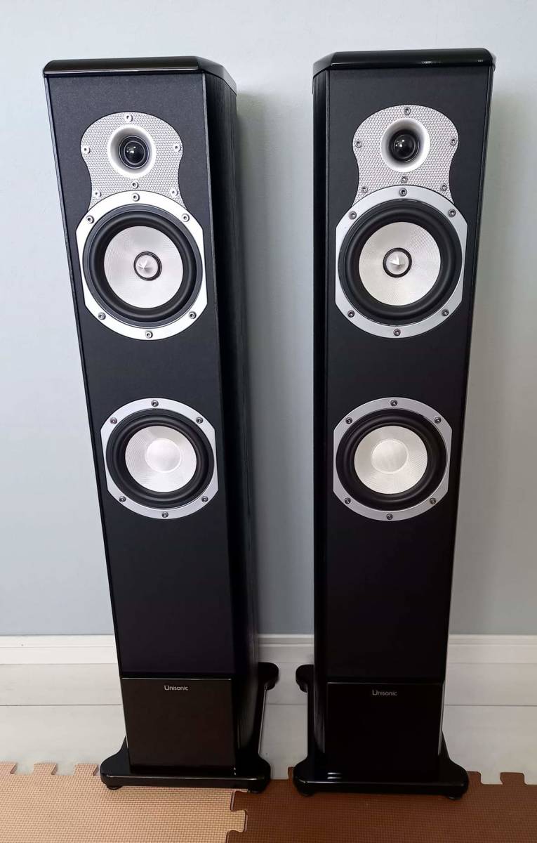 【未使用に近い】満足度5.00！ Unisonic Plata AHT-250F2 [ペア] ユニソニックスピーカー 数回視聴のみ 新品同様！元箱付属品付き 100円スタート！の落札情報詳細 ...