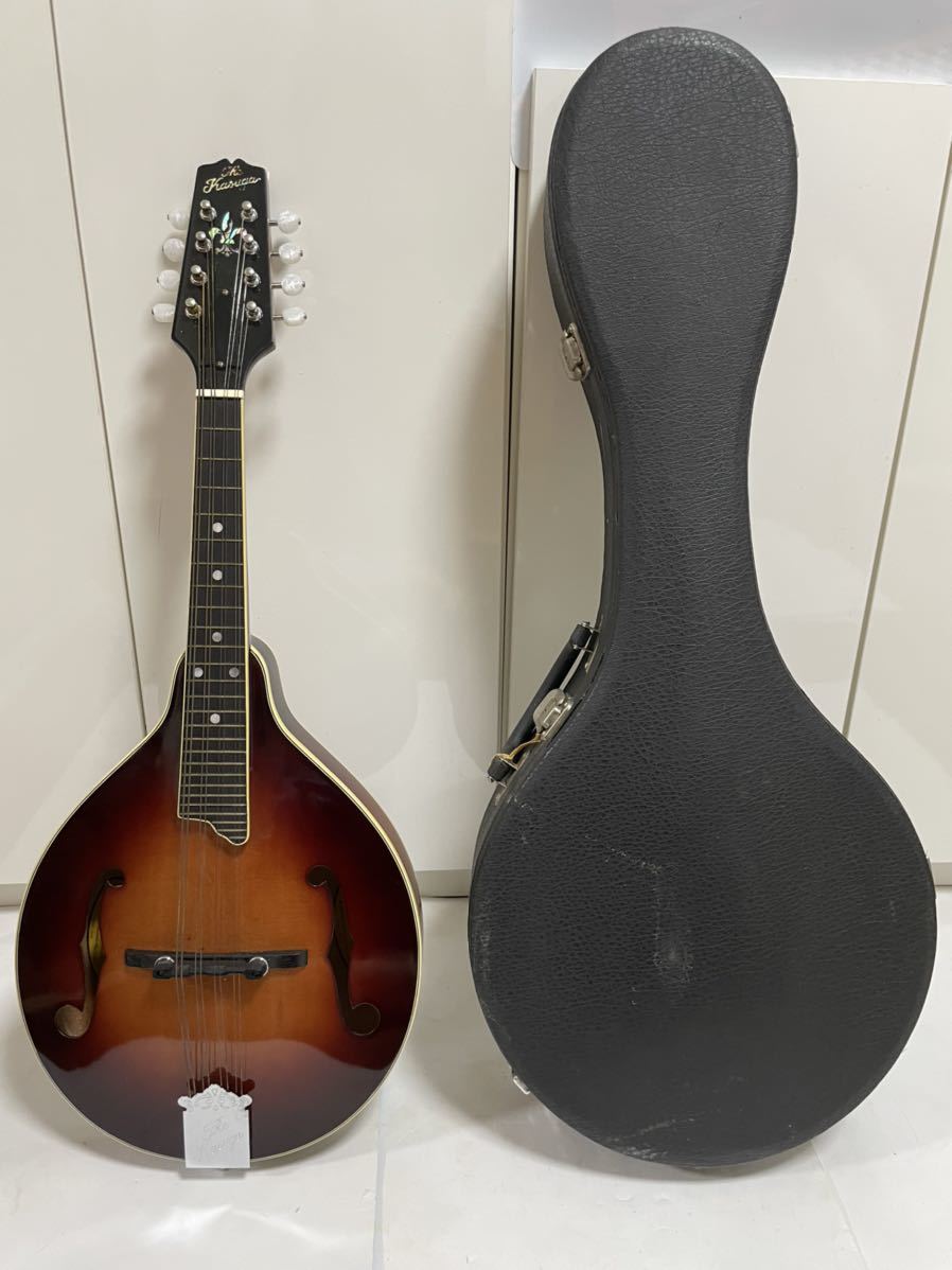 【傷や汚れあり】THE KASUGA CUSTOM MODEL M-30 MANDOLIN マンドリン ケース付き 希少品 現状販売 の落札 ...