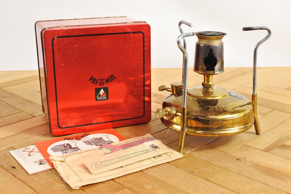 【傷や汚れあり】 PRIMUS STOVE No.100 プリムス ストーブ 灯油ストーブ スウェーデン製 KOJITU ヴィンテージバーナー アウトドア ケース・スパナ付 現状品の落札情報 ...