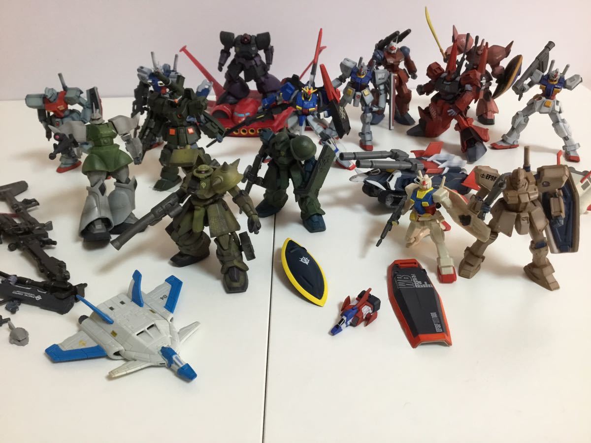 【やや傷や汚れあり】ガンダム 食玩 BANDAI FW アルティメットオペレーションプラス フィギュア 美品 ガンプラ リックディアス ザクⅡ Zガンダム セット GUNDAM の落札情報詳細 ...