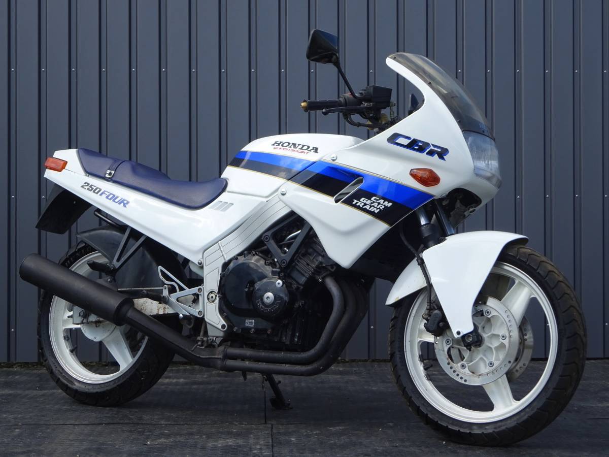 【やや傷や汚れあり】CBR250F FOUR MC14 カスタム 実動車 検)CBR250R RR ジェイド ホーネット FZR YZF ZXR バリオス ninja GSX R250 ...