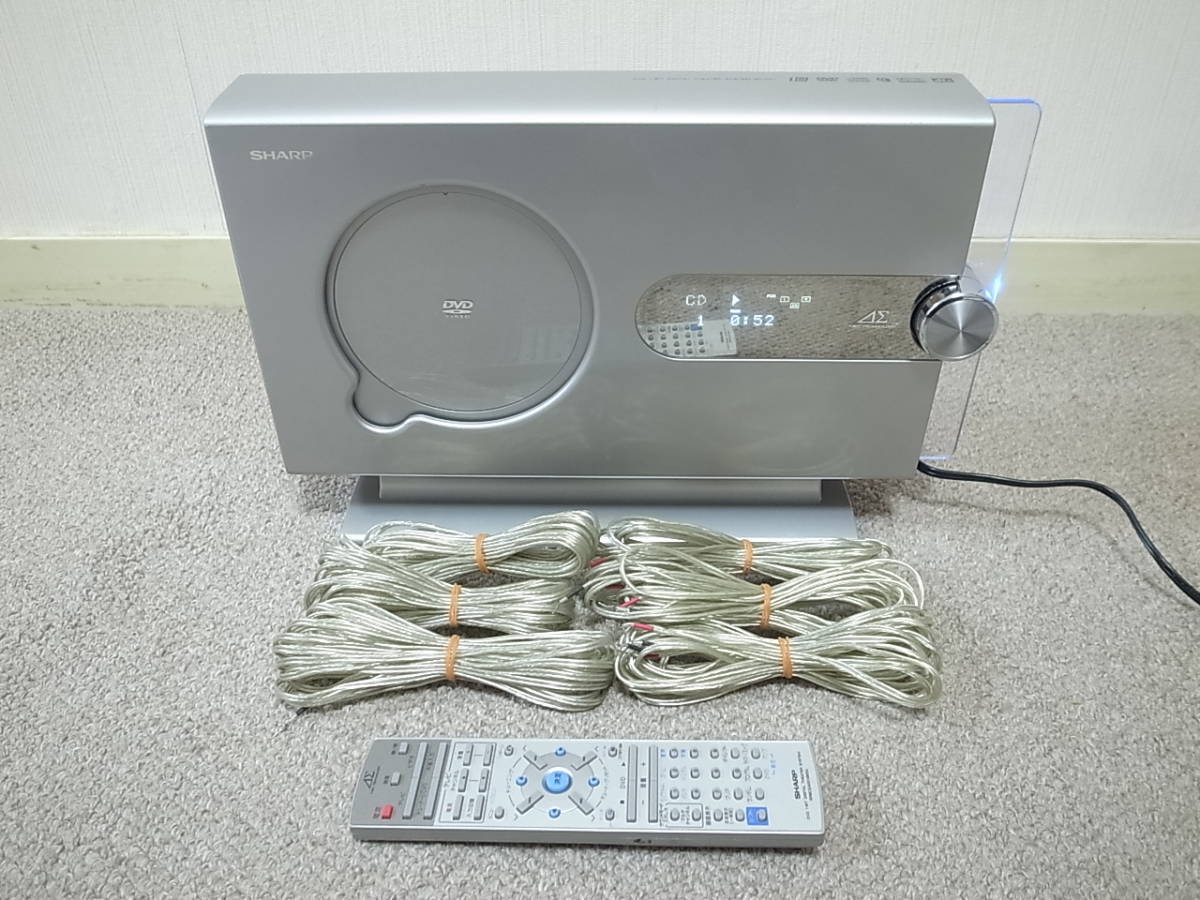 【目立った傷や汚れなし】希少稼働品 【高性能デジタルアンプ搭載】SHARP SD-PX1 美品良好 5.6MHZ1bit超高解像度！ リモコン ...