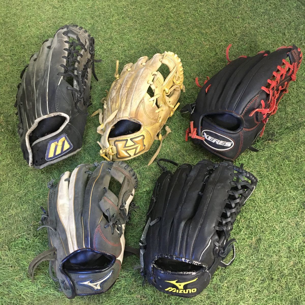 【傷や汚れあり】YK204-S04 ミズノ Hi-Gold XERES 軟式野球 少年軟式 中古 グローブ グラブ 5点 まとめ売り 傷汚れ有り 経年劣化 使用感あり 中古 野球の落札情報詳細 ...