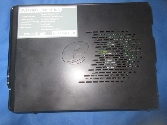 【全体的に状態が悪い】【処分出品/ジャンク品】 eMachines EL1850-A22C/TF (HDDと電源ユニット無し)の落札情報詳細 ...