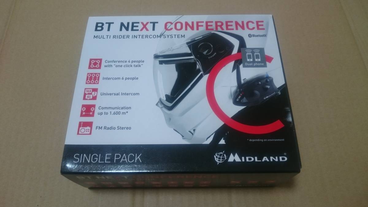 【未使用】ミッドランド Midland BT NEXT-C シングルパック インカム バイク 訳アリ商品の落札情報詳細 - ヤフオク落札価格 ...