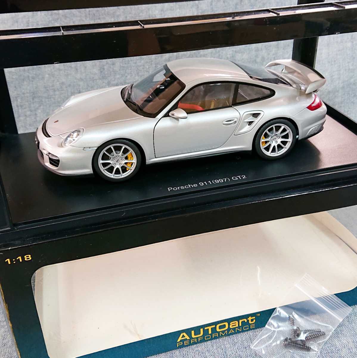 【傷や汚れあり】1円～★『オートアート AUTOart Performance 1/18 77898 Porsche ポルシェ911(997 ...